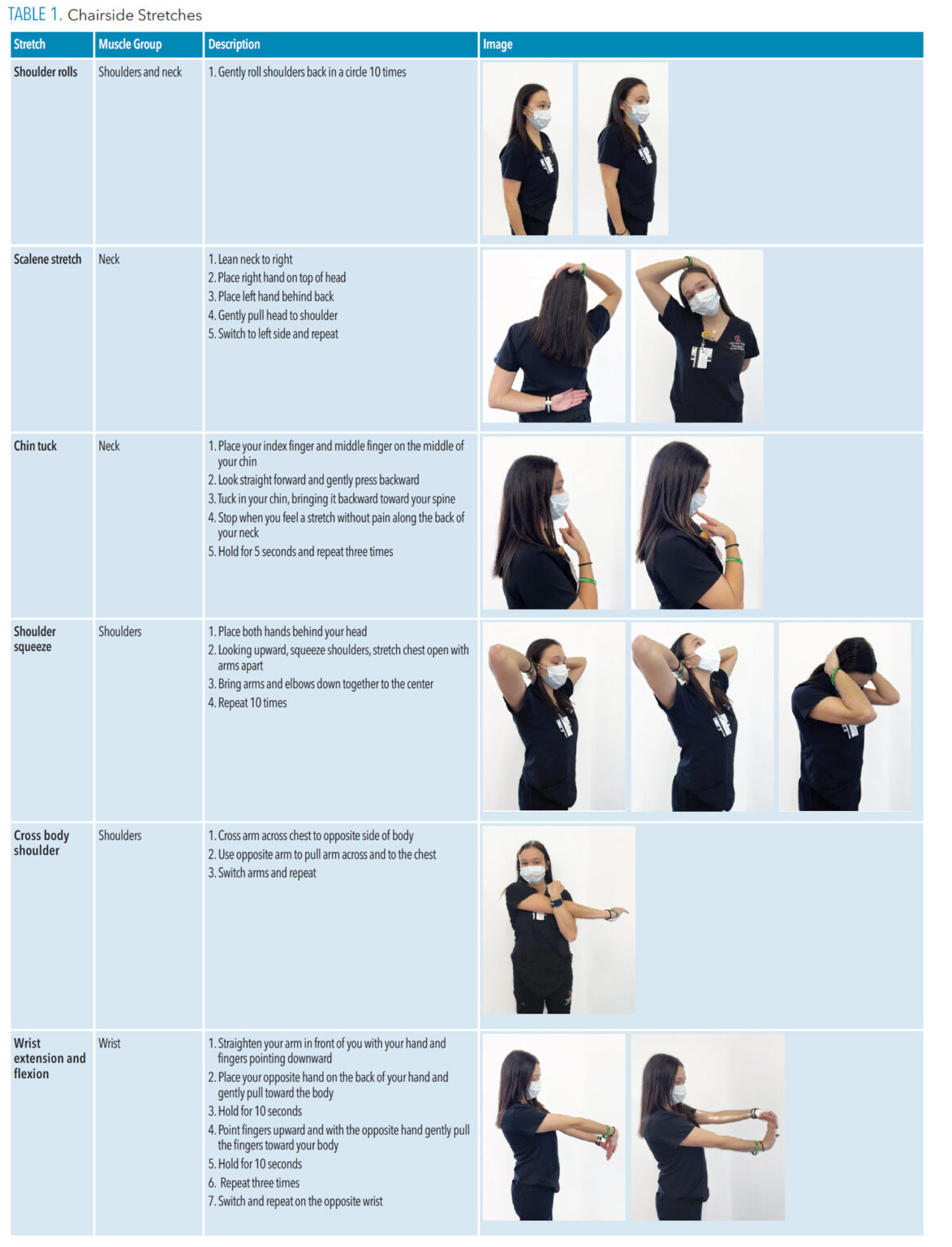 Stretch for Health - Dimensions of Dental Hygiene