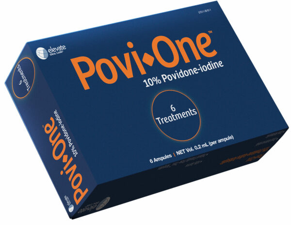 Elevate Oral Care Povi•One™ 10% Povidone-Iodine Oral Antiseptic ...